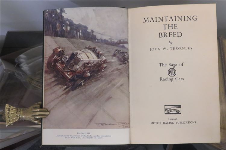 Maintaining the Breed: The Saga of MG Racing Cars